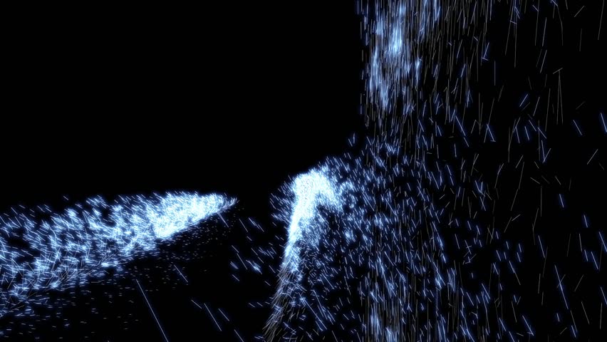 particle emitters sweep across screen all Stock Footage Video (100% ...