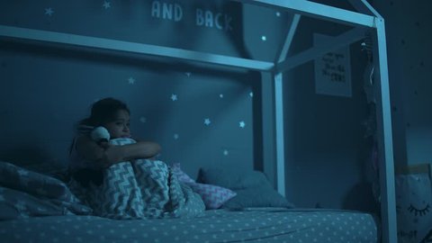 Kid scared bed Stock Video Footage - 4K and HD Video Clips | Shutterstock
