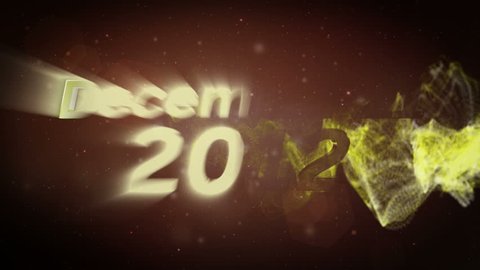 2020 Merry Christmas Happy New Year Stock Vector (Royalty Free ...