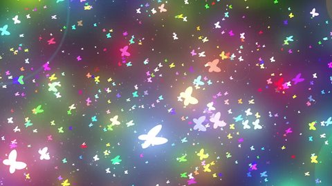 Butterfly Particle Image Stock Footage Video (100% Royalty-free ...