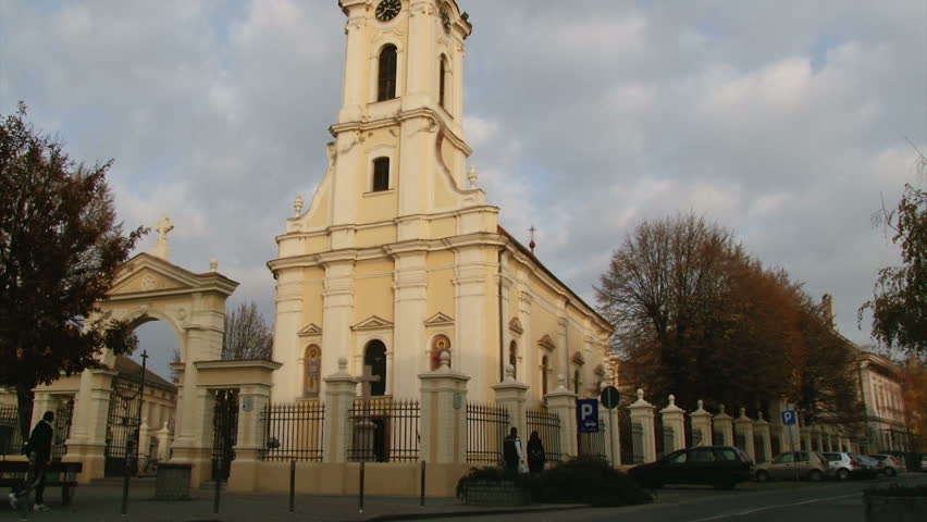 Sremska Mitrovica - Church of Stock Footage Video (100% Royalty-free ...