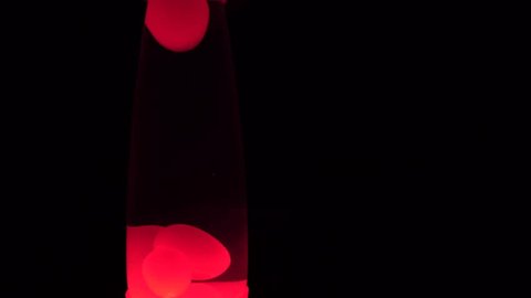 blood red lava lamp darkness illuminated Stock Footage Video (100% ...