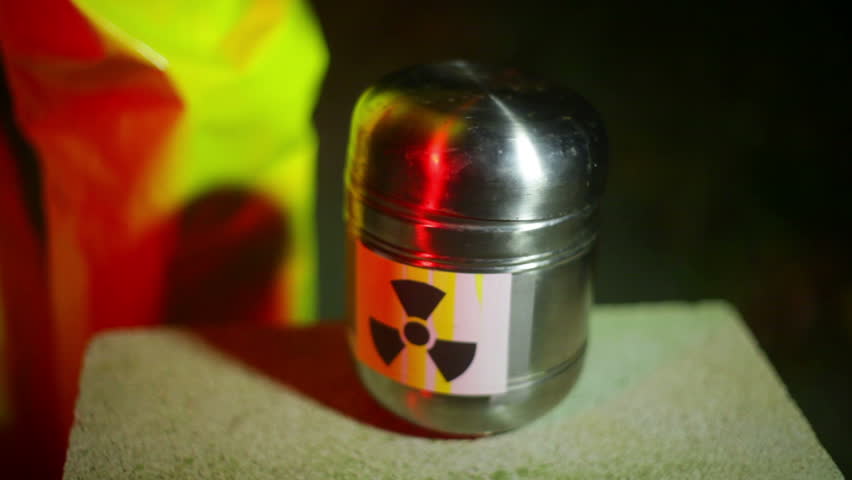 nuclear canister toxic waste containment Stock Footage Video (100% ...