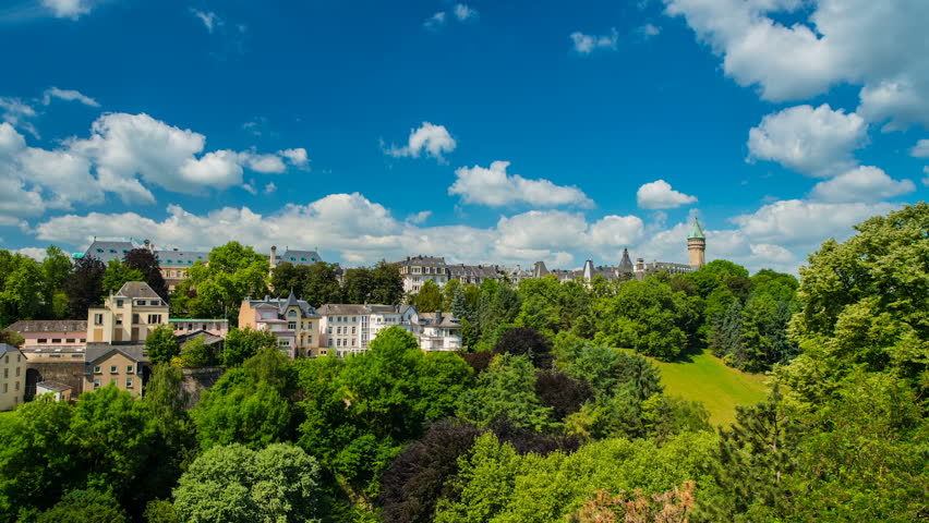 Landscape with tree and clouds in Luxembourg image - Free stock photo ...