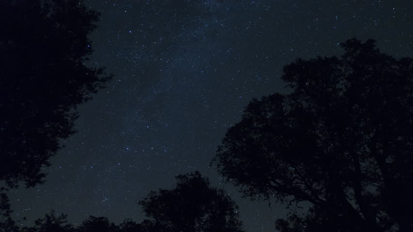 stars moving across night sky time Stock Footage Video (100% Royalty ...