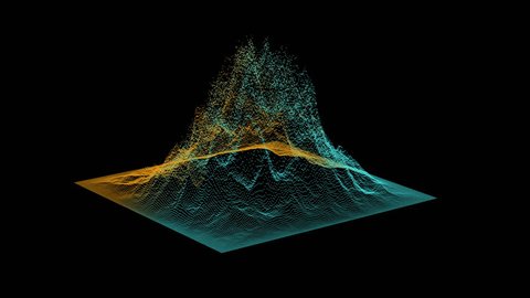 Big Data Visualization Machine Learning Algorithms Stock Footage Video ...