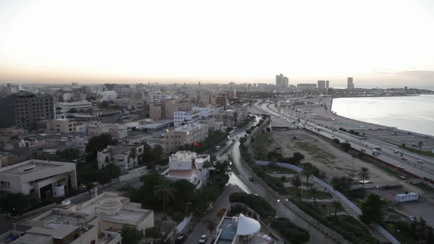 Tripoli, Libya, North Africa, at Stock Footage Video (100% Royalty-free ...