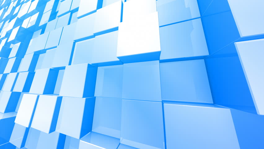 geometric block wall moving background Stock Footage Video (100% ...