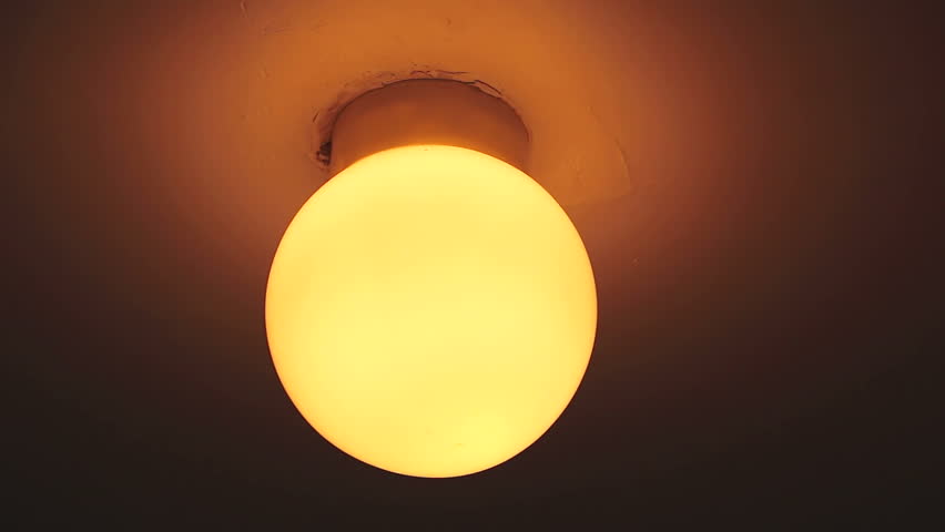 Blinking Yellow Light On the Stock Footage Video (100% Royalty-free ...