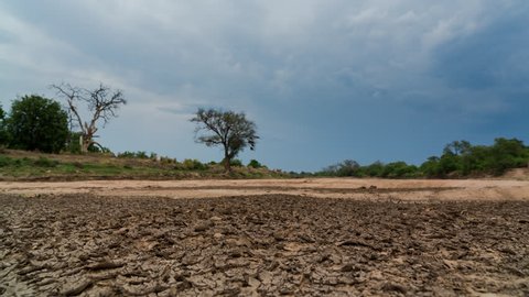 4k Rain Clouds Over Mountain Lonely Stock Footage Video (100% Royalty ...