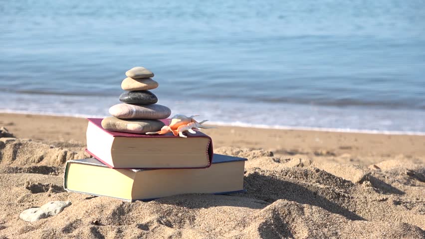 Stack books beach Stock Video Footage - 4K and HD Video Clips ...