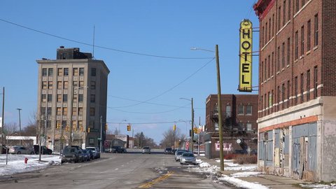 Circa 2010s United States Rundown Old: vídeo stock (100% livre de ...