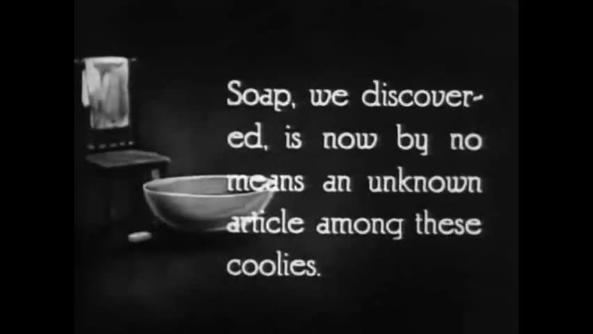 Circa 1920s Women Bathe Do Laundry Stock Footage Video (100% Royalty ...