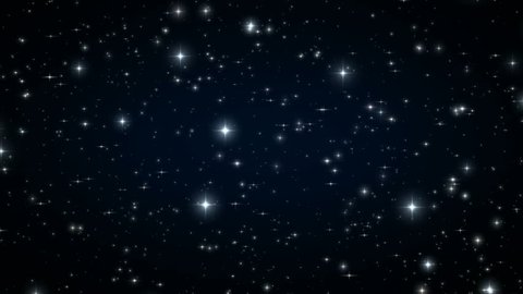 stars sky looped animation beautiful night Stock Footage Video (100% ...