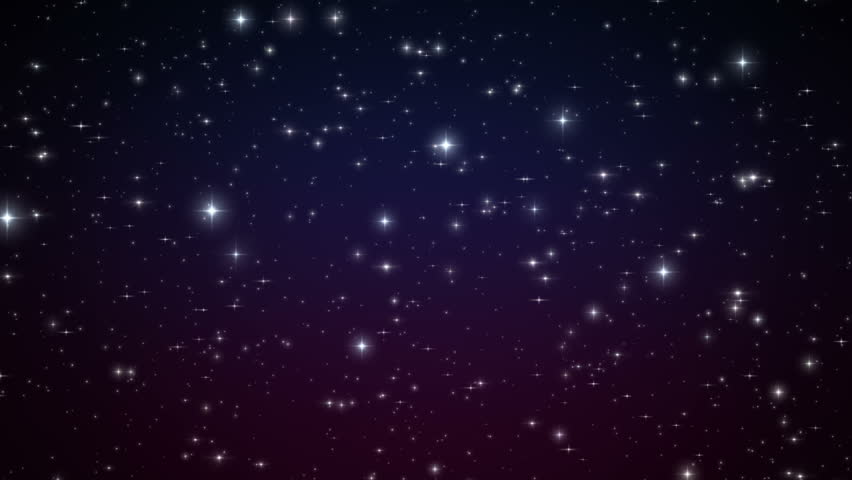 digital night sky stars nebula background Stock Footage Video (100% ...