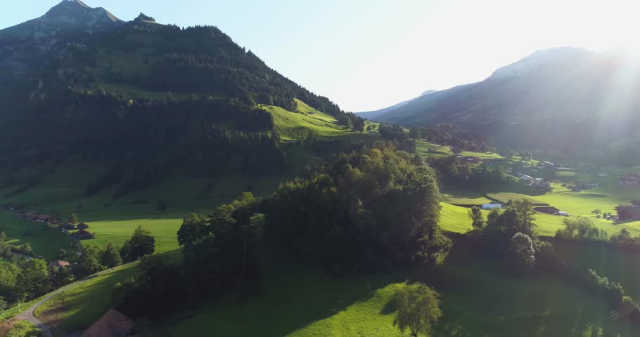 Barn at the foothills landscape image - Free stock photo - Public ...