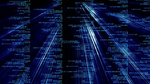 Camera Move Through Pieces Software Source Stock Footage Video (100% ...