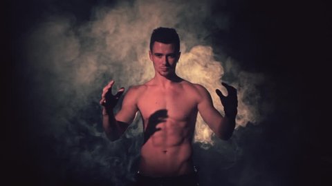 Energy Power Boxing Concept Sportsman Muay Stock Photo (Edit Now ...