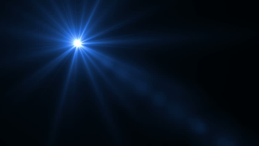 abstract blue sun burst digital lens Stock Footage Video (100% Royalty ...