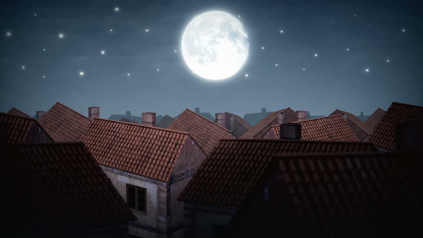 animation night city Stock Footage Video (100% Royalty-free) 31541011 ...