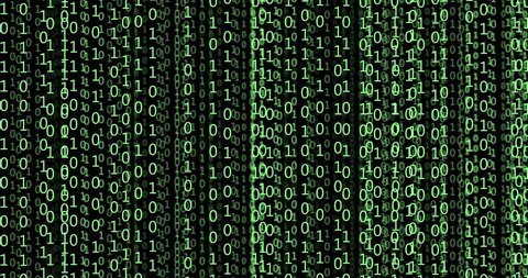 Colour Matrix Computer Code Vector Illustration Stock Vector (Royalty ...