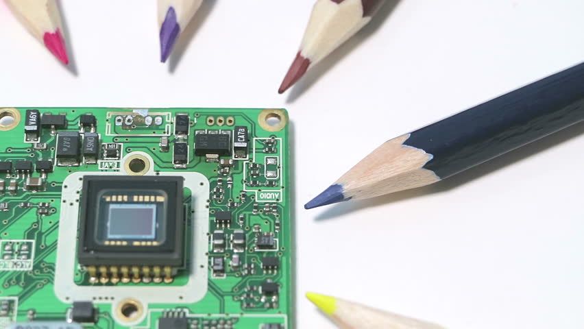 The Optical Sensor (matrix) is Stock Footage Video (100% Royalty-free ...