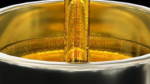 Animated Close Automotive Oil Engine Oil Stock Footage Video (100% ...
