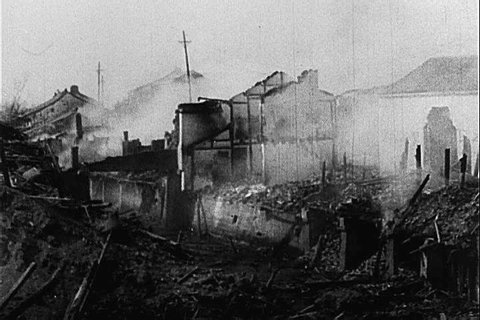 Fire Fighting During Ww2 Battle Britain Stock Photo 249573025 ...