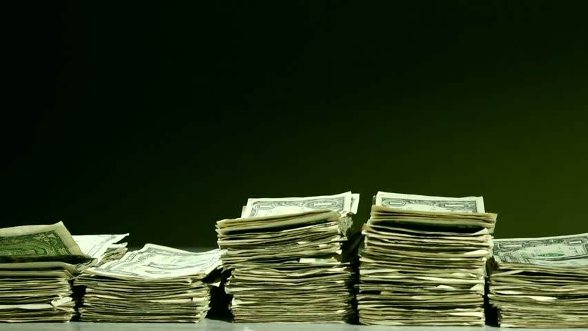 Time Lapse Stacks of Money Stock Footage Video (100% Royalty-free ...