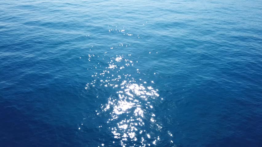 aerial footage over ocean water real Stock Footage Video (100% Royalty ...