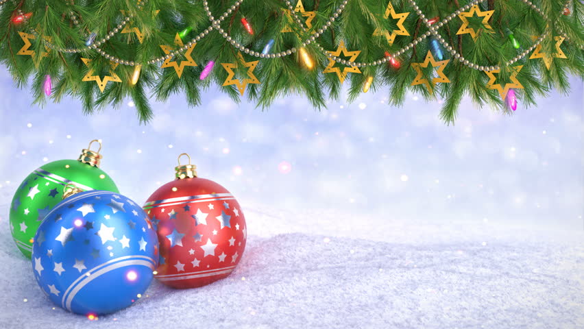 merry christmas 4k animation - happy Stock Footage Video (100% Royalty ...