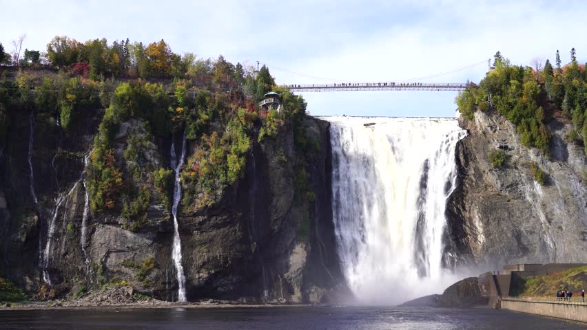 Montmorency Falls, Quebec City, Canada landscape image - Free stock ...