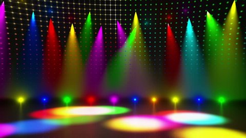 Discoteca Stage Dance Floor Colorful Vivid: video de stock (totalmente ...