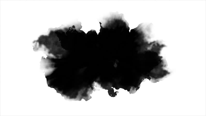 dripping ink on white background Stock Footage Video (100% Royalty-free ...