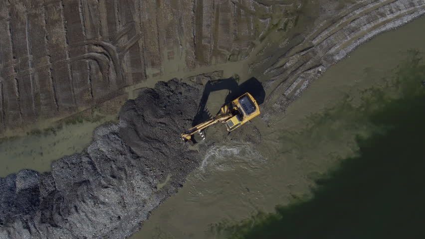 Extreme High Angle, Aerial View, Stock Footage Video (100% Royalty-free ...