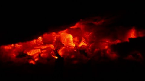 super slow motion fire blast isolated Stock Footage Video (100% Royalty ...