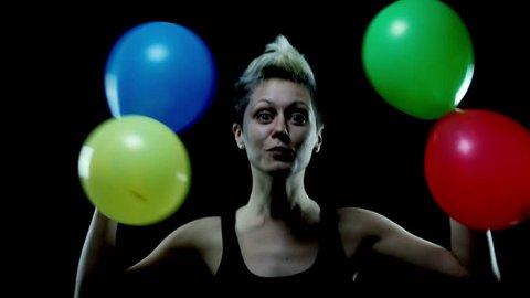 146 Women popping balloons Stock Video Footage - 4K and HD Video Clips ...