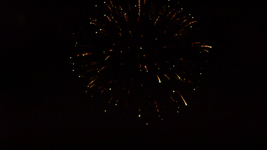 Fireworks at Balloon Festival, Balloon Stock Footage Video (100% ...