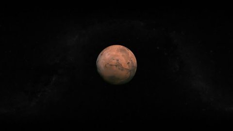Mars Planet Zoom Space Stock Footage Video (100% Royalty-free) 32320975 ...