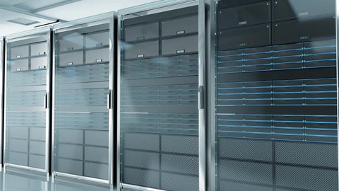 Set Various Cartoon Server Racks Server Stock Vector (Royalty Free ...