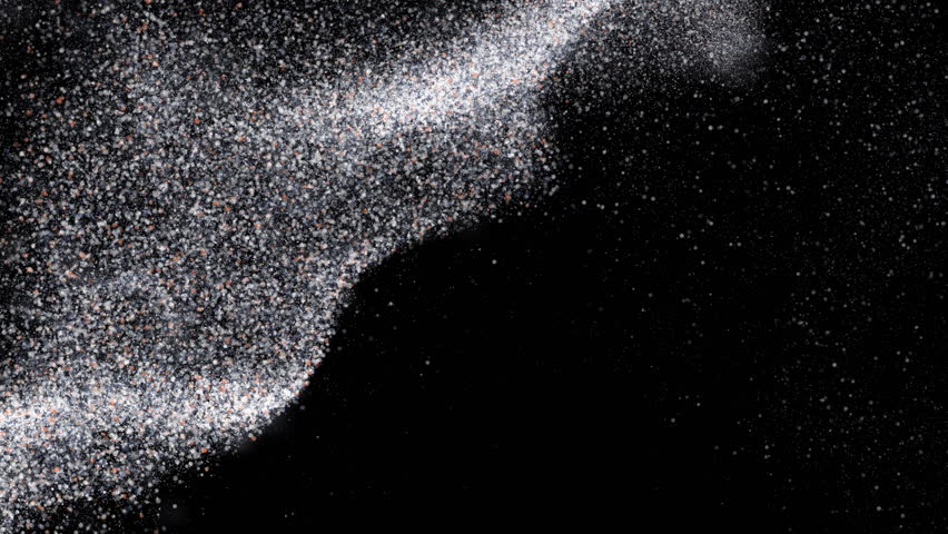 Seamless Looping Slow Moving Particles Stock Footage Video (100% ...