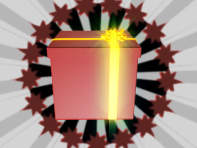 rotating gift box animation Stock Footage Video (100% Royalty-free ...