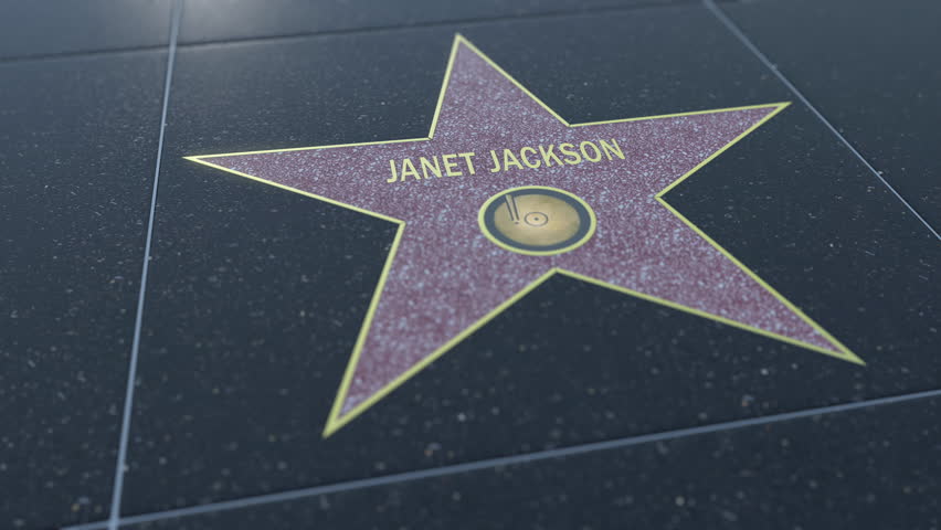 hollywood walk fame star janet jackson Stock Footage Video (100% ... hollywood walk fame star janet jackson Stock Footage Video (100% ...