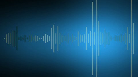 Digital Audio Spectrum Sound Equalizer Effect Stock Footage Video (100% ...