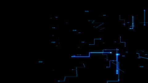 4k Animation 3d Abstract Dark Background Stock Footage Video (100% ...