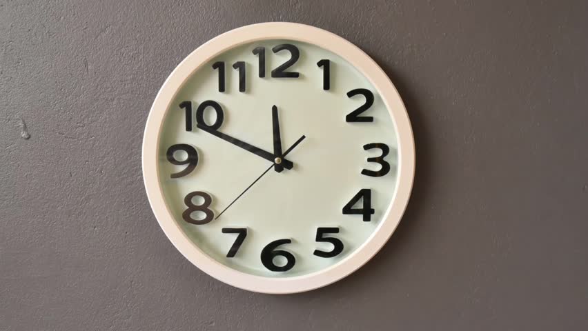 time lapse analog clock running 12 Stock Footage Video (100% Royalty ...