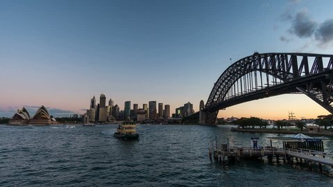 Generic Modern Cityscape Timelapse Sunset Night Stock Footage Video ...