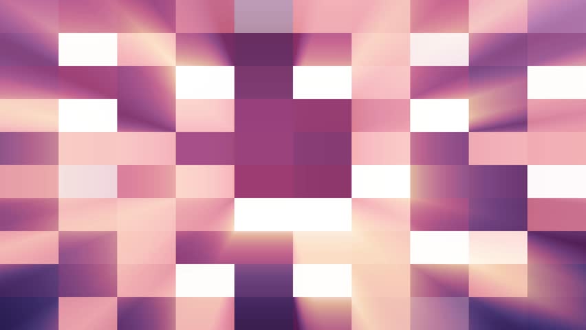 Abstract Pixel Block Moving Animation Light Stock Footage Video (100% ...