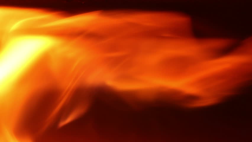 close-up fiery flames bursting Stock Footage Video (100% Royalty-free ...