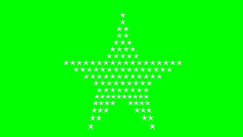 Many Animated Small Stars Expand Stock Footage Video (100% Royalty-free ...